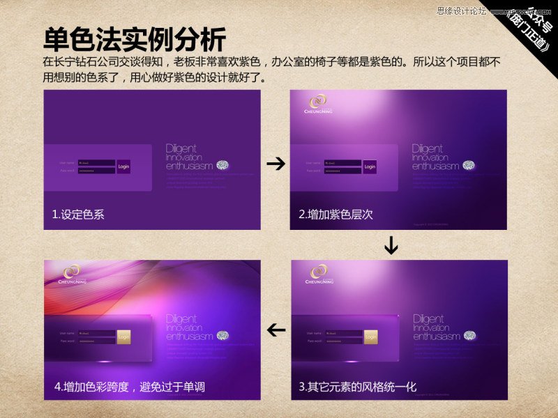 设计师解析如何简单实用的给作品配色 Ps教程网